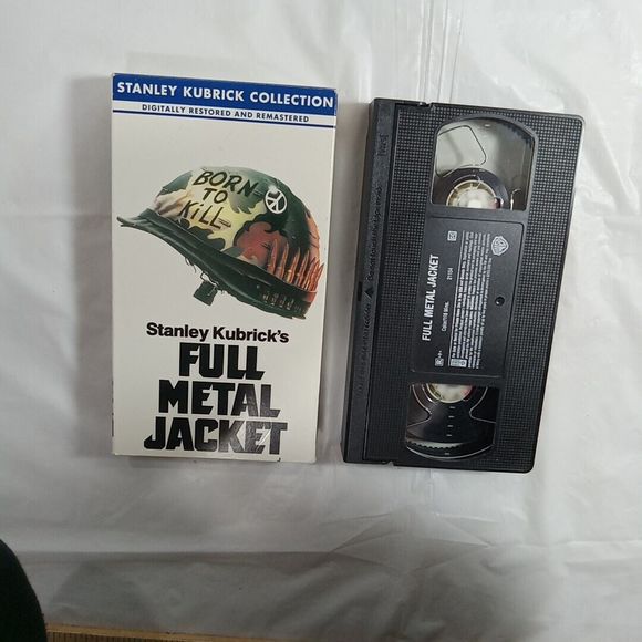 Media | Stanley Kubricks Full Metal Jacket Vhs | Poshmark